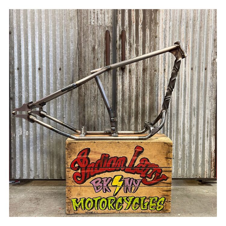 Indian Larry Motorcycles Twisted Down Tube Frame - Cycle Gear