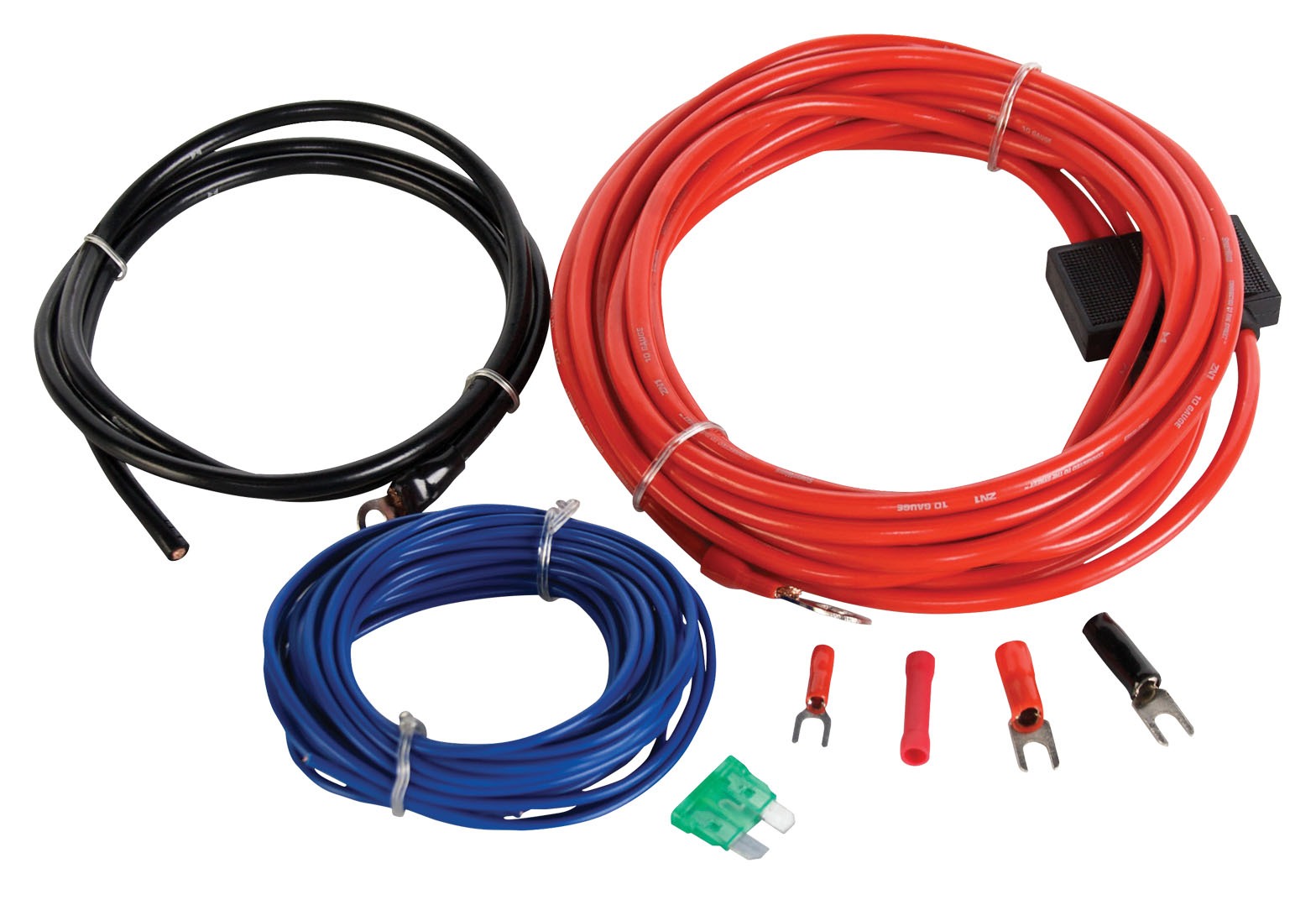 MTX Audio StreetWires ZN1K-10 10 AWG Amplifier Kit - Cycle Gear