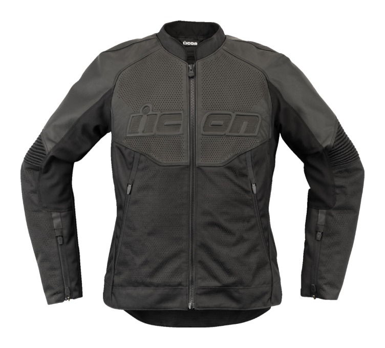 Icon Overlord 3 Women's Leather Jacket - Cycle Gear