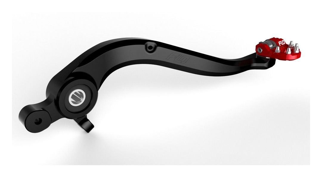 Flo Motorsports Folding Tip Brake Pedal Honda 250cc-450cc 2004-2026 ...
