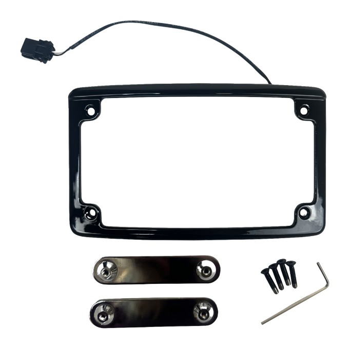 Custom Dynamics Lighted License Plate Frame For Harley CVO 2023-2026 ...