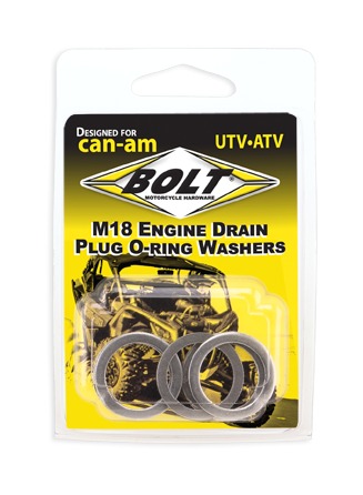 Bolt Hardware Engine Drain Plug Washer M18X24 For Can-Am - Cycle Gear