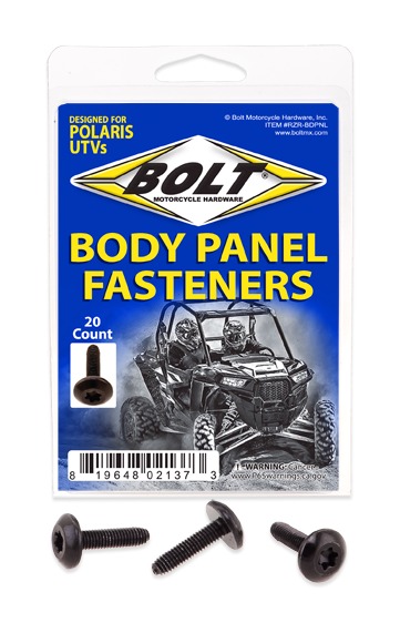 Bolt Hardware Body Panel Fasteners Screws M6X24 For Polaris - Cycle Gear