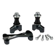 Moose Racing 1-1/8" Rubber Mounted Riser Kit With Bar Mount - Cycle Gear