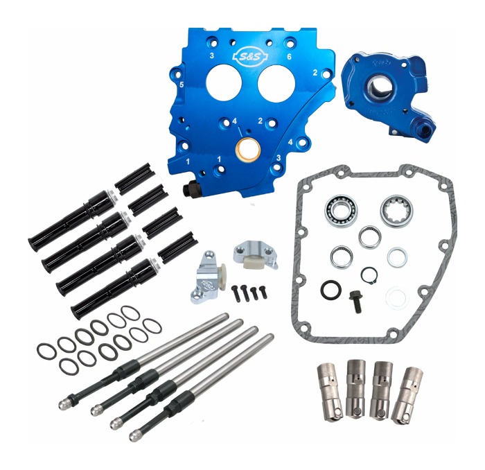 S&S Cycle Chain Drive Cam Chest Kit Without Cams For Harley Twin Cam ...