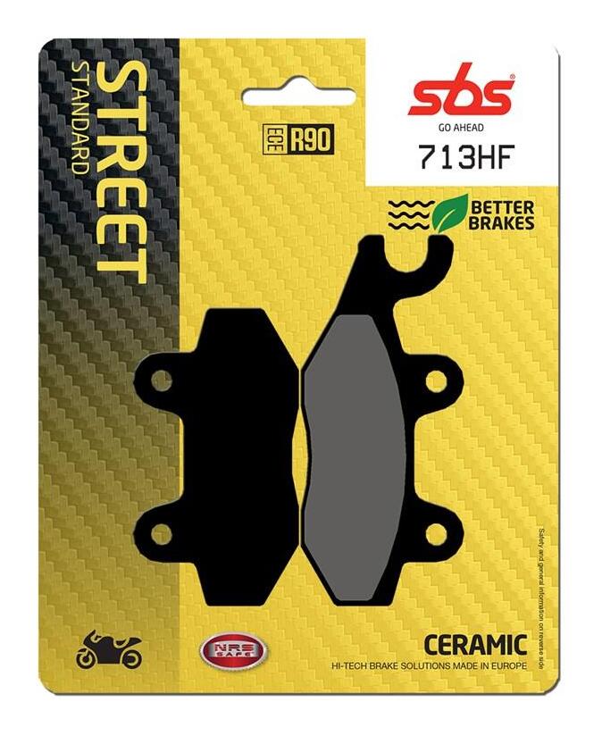 SBS HF Ceramic Front Brake Pads 713HF - Cycle Gear