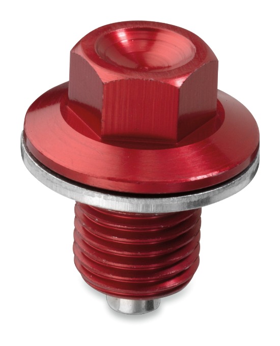 Moose Racing Magnetic Drain Plug By Zip Ty Honda / Yamaha125cc-500cc ...