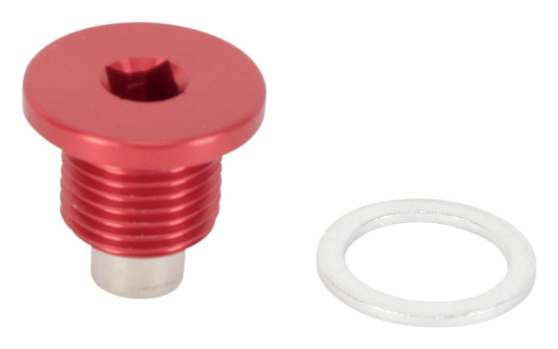 Moose Racing Magnetic Drain Plug By Zip-Ty Racing - Cycle Gear