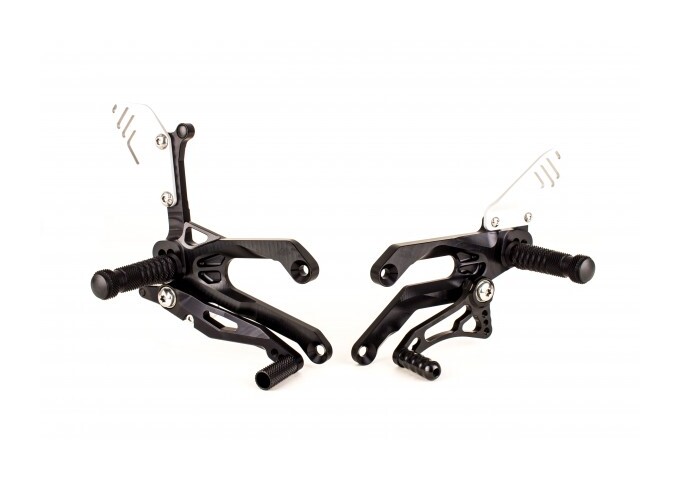 Gilles Tooling FXR Rearsets Yamaha R3 2015-2019 - Cycle Gear