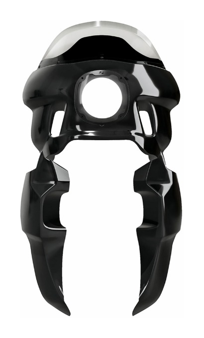 Saddlemen S-RT Mini Fairing Lowers For Harley Dyna / FXR / Sportster ...