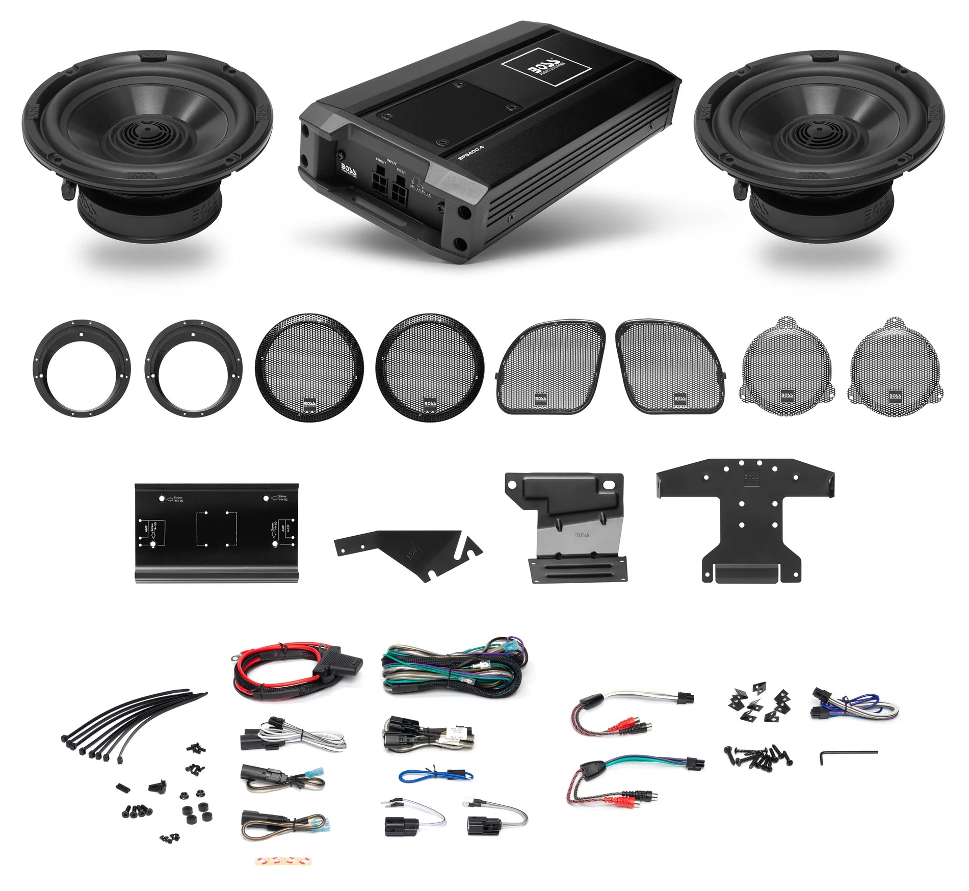 Boss Audio Systems Front Speakers For Harley Touring 1998-2025 - Cycle Gear