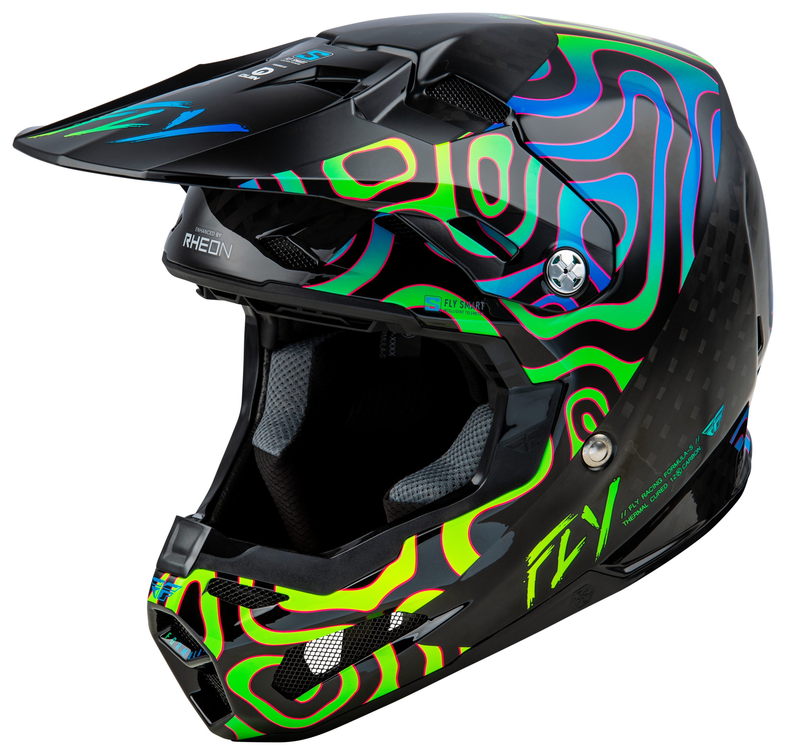 Fly Racing Youth Formula S Zen Helmet (Youth LG) - Cycle Gear