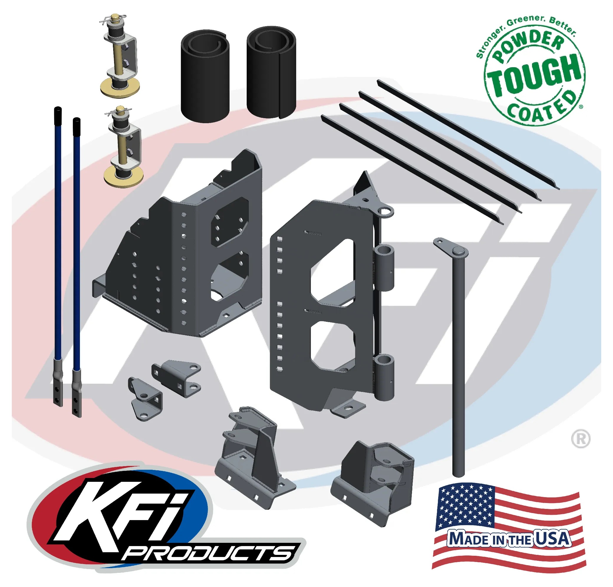 KFI Pro-V Plow System Center Pivot Kit - Cycle Gear