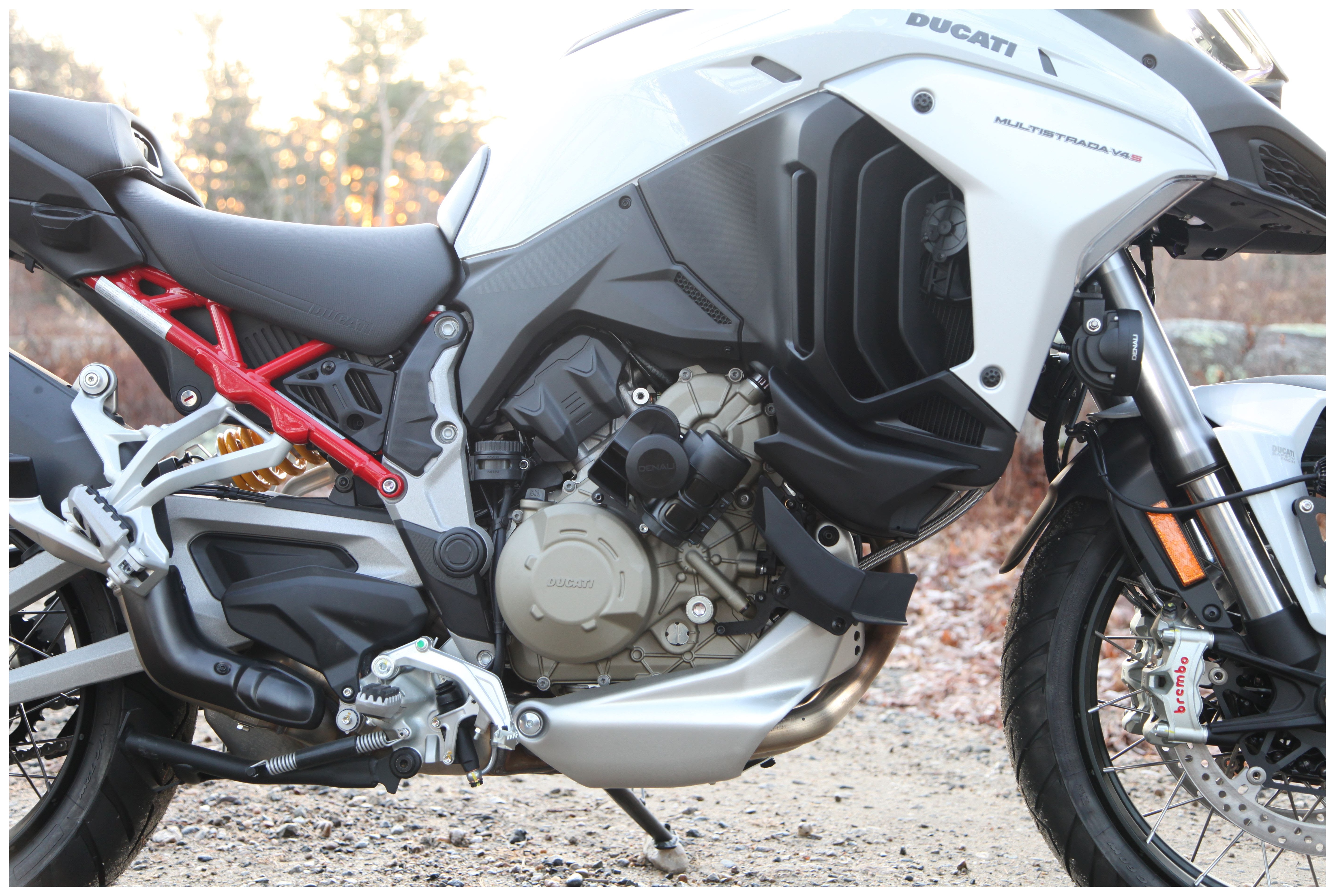 Denali SoundBomb Horn Mount Ducati Multistrada V4 2021-2024 - Cycle Gear