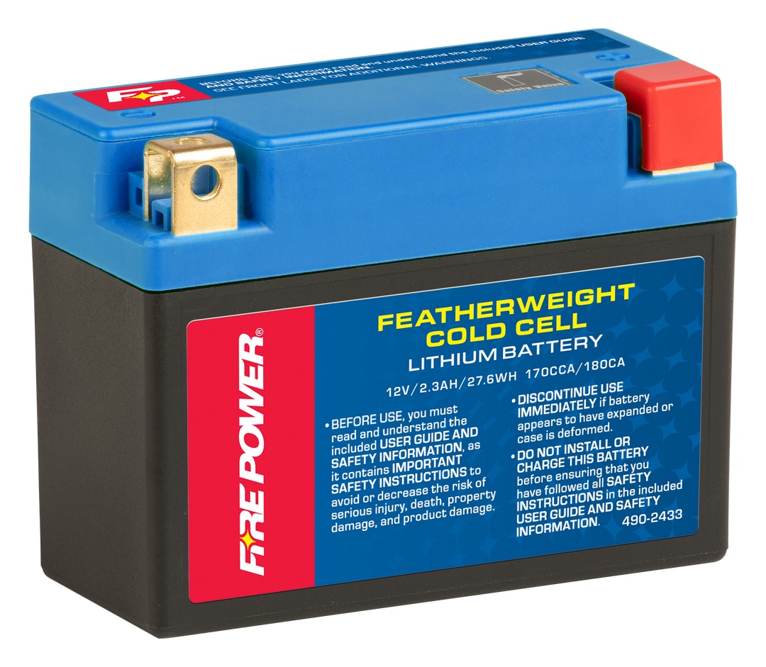 Fire Power Featherweight Lithium Battery HJ12L-FPZ - Cycle Gear