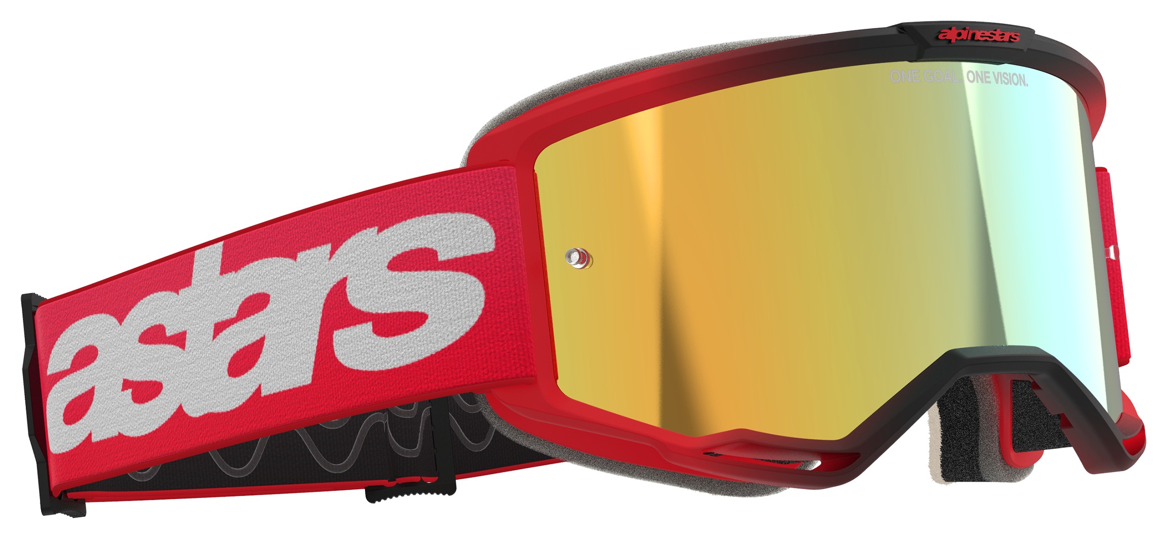 Alpinestars Vision 5 Blaze Goggles - Mirror Lens - Cycle Gear