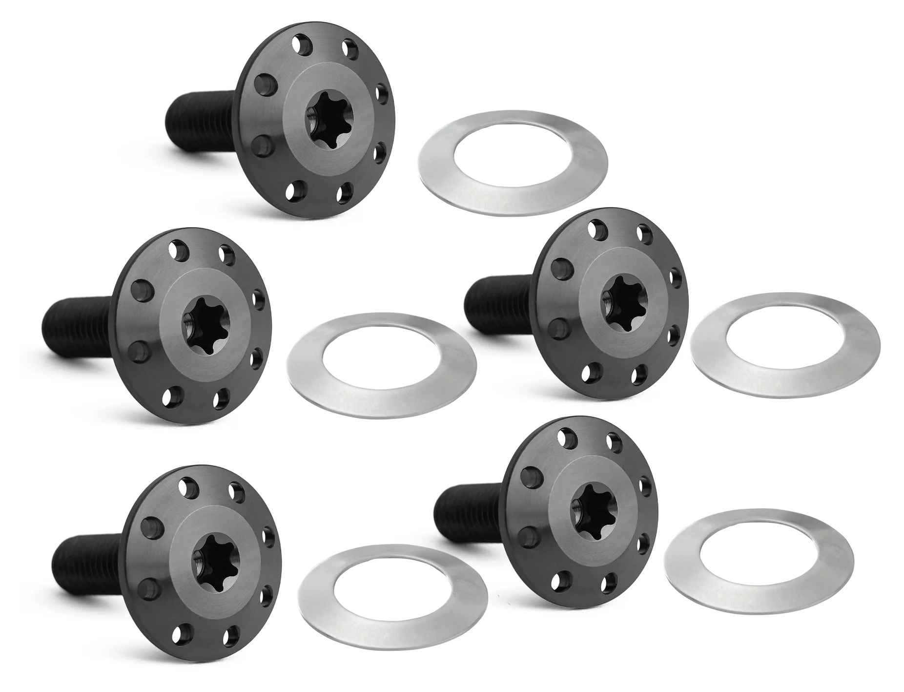 Arlen Ness Holeshot Titanium Spoke Mount Rotor Bolt Kit For Harley ...