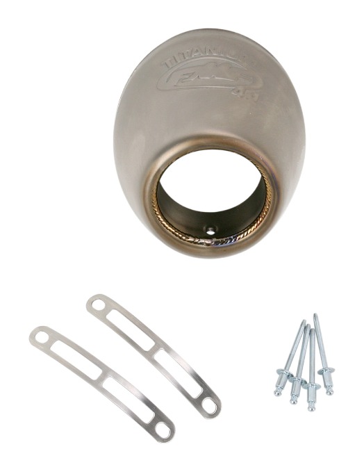 FMF Factory 4.1 Titanium Replacement Rear End Cap Kit - Cycle Gear