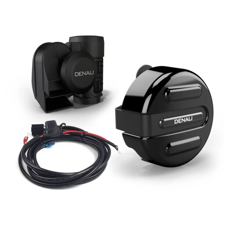 Denali Soundbomb Compact Air Horn With Cover For Harley Touring 2014 ...