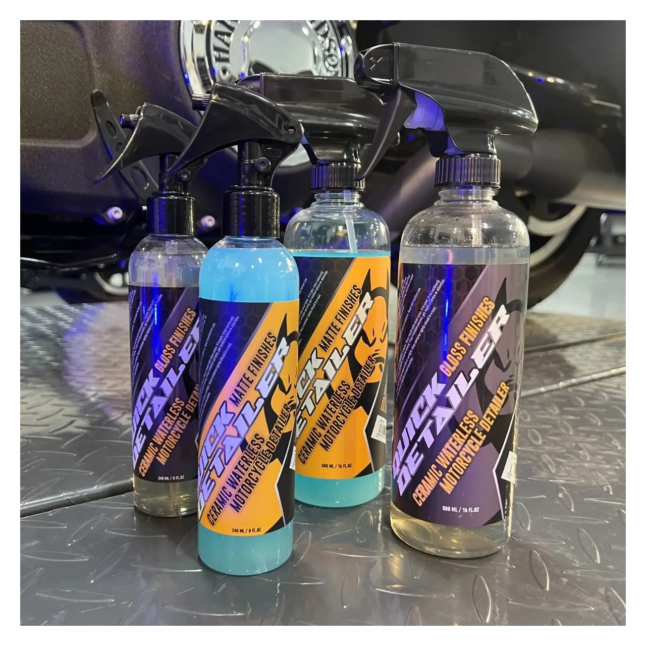 HogWorkz Quick Detailer / Ceramic Waterless Motorcycle Detailer - Cycle ...