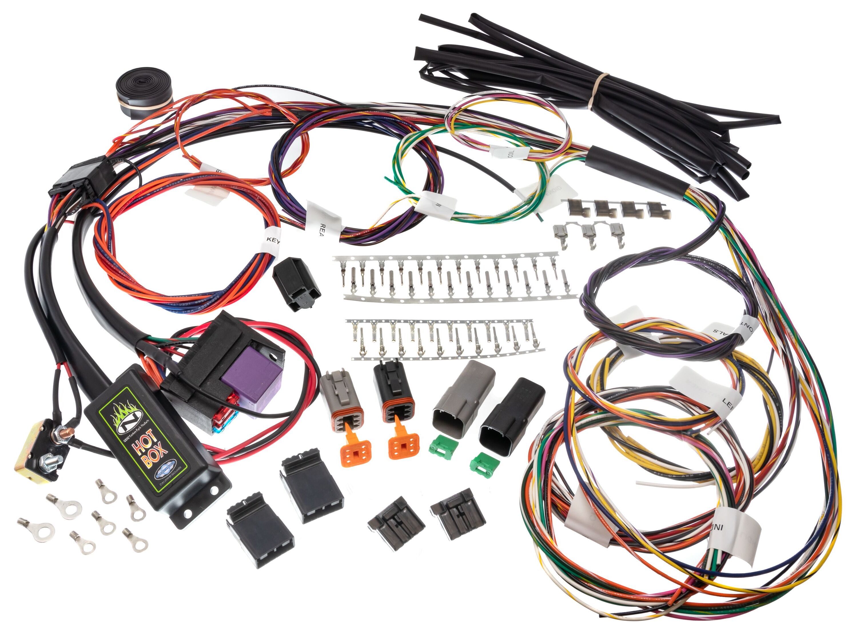 Namz Complete Wiring Harness Kit For Harley Big Twin 1984-2006 - Cycle Gear