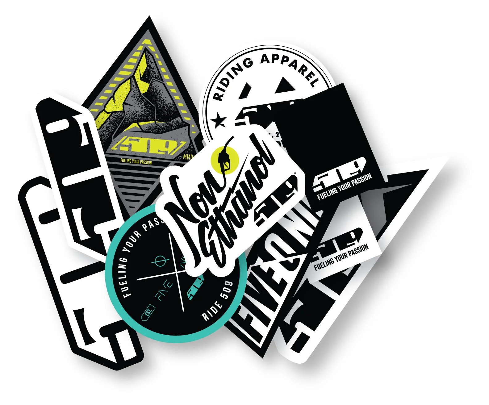 509 Assorted Sticker Pack - Cycle Gear