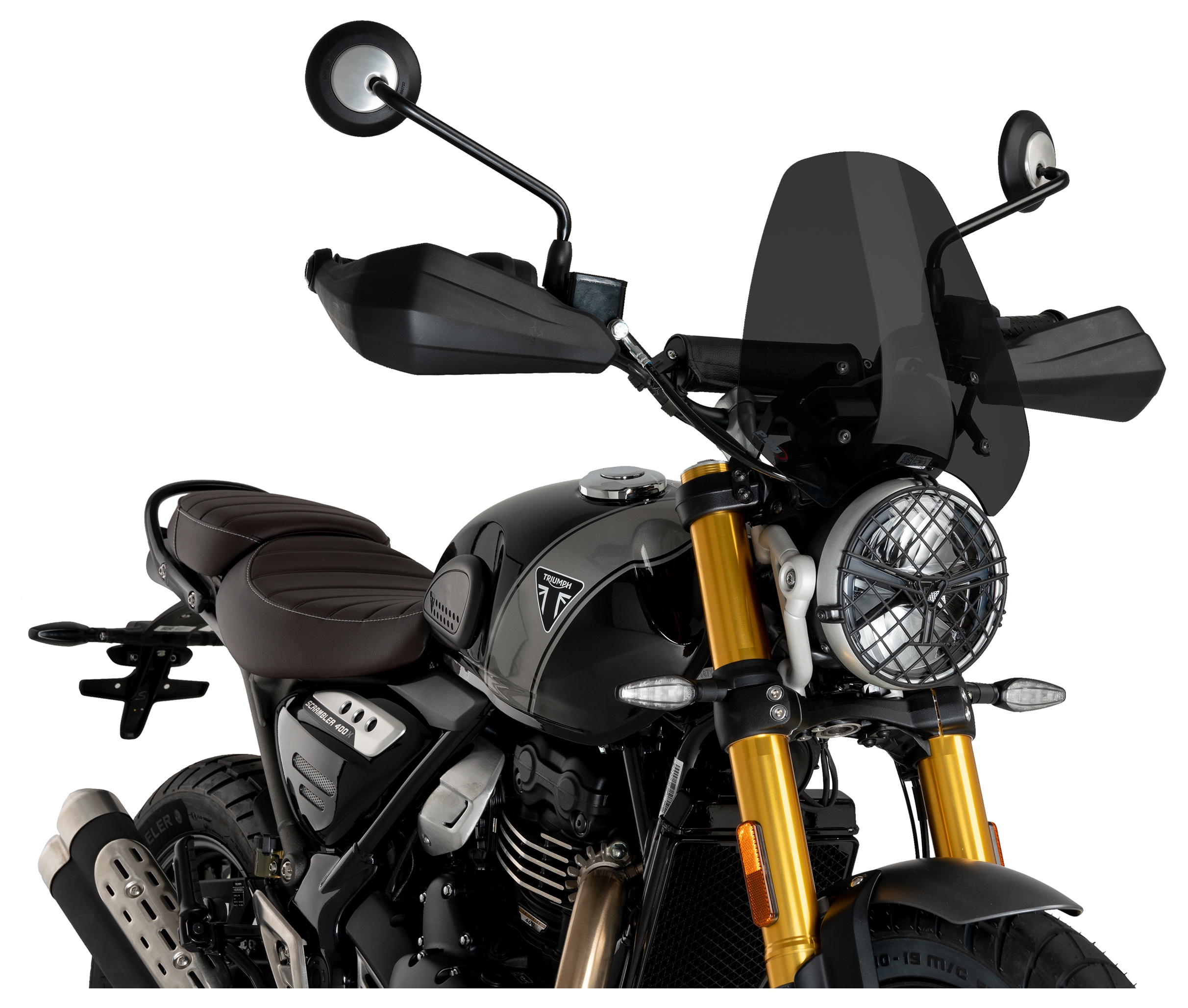 Puig Naked New Generation Windscreen Triumph Speed 400 / Scrambler 400 ...