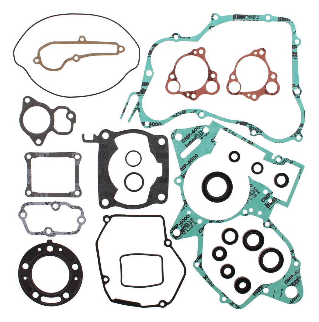Vertex Complete Gasket Set With Oil Seals Honda CR125R 1988-1989 ...