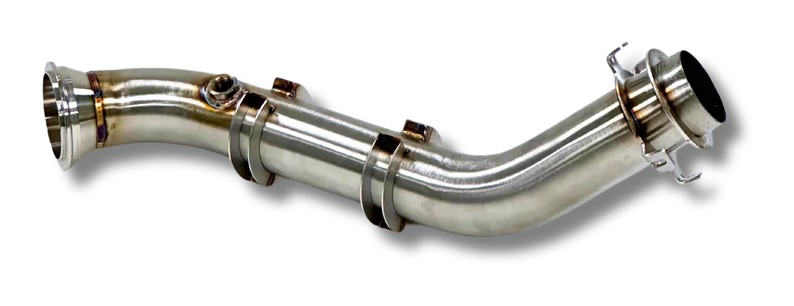 Trinity Racing High Flow Head Pipe Can-Am Maverick R 2024-2025 - Cycle Gear