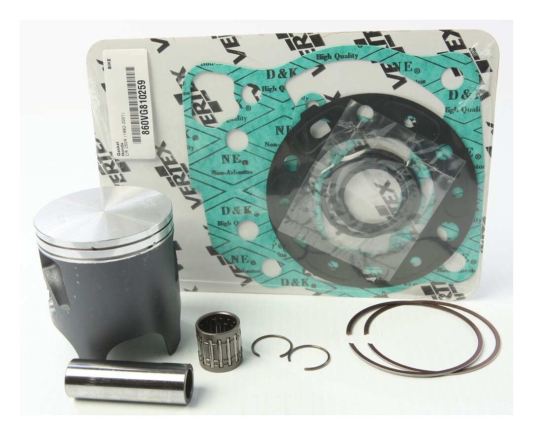 Vertex Cast 2-Stroke Piston Kit Honda CR250R 1997-2001 - Cycle Gear