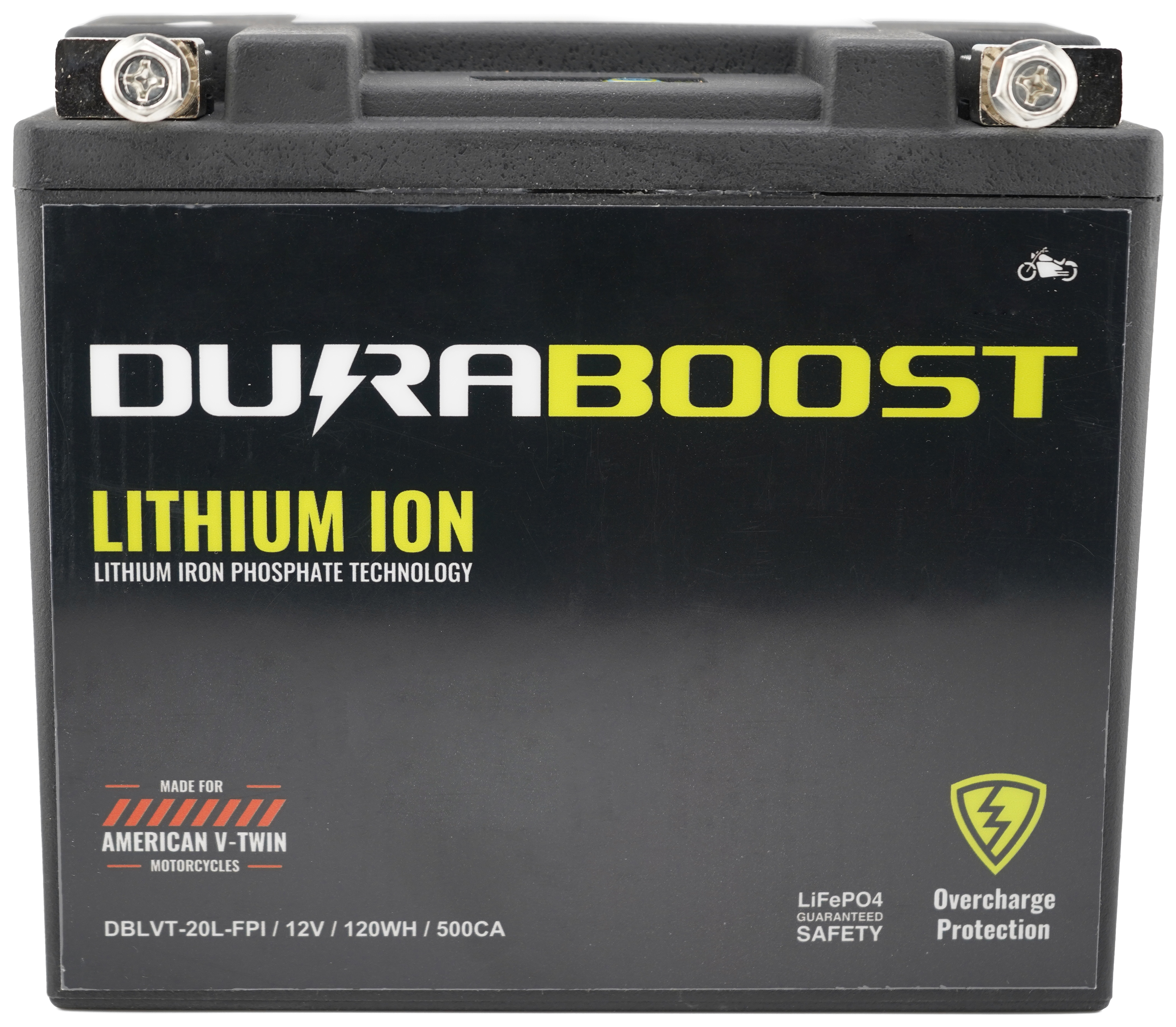 Duraboost V-Twin DBLVT20L Lithium Ion Battery For Harley - Cycle Gear