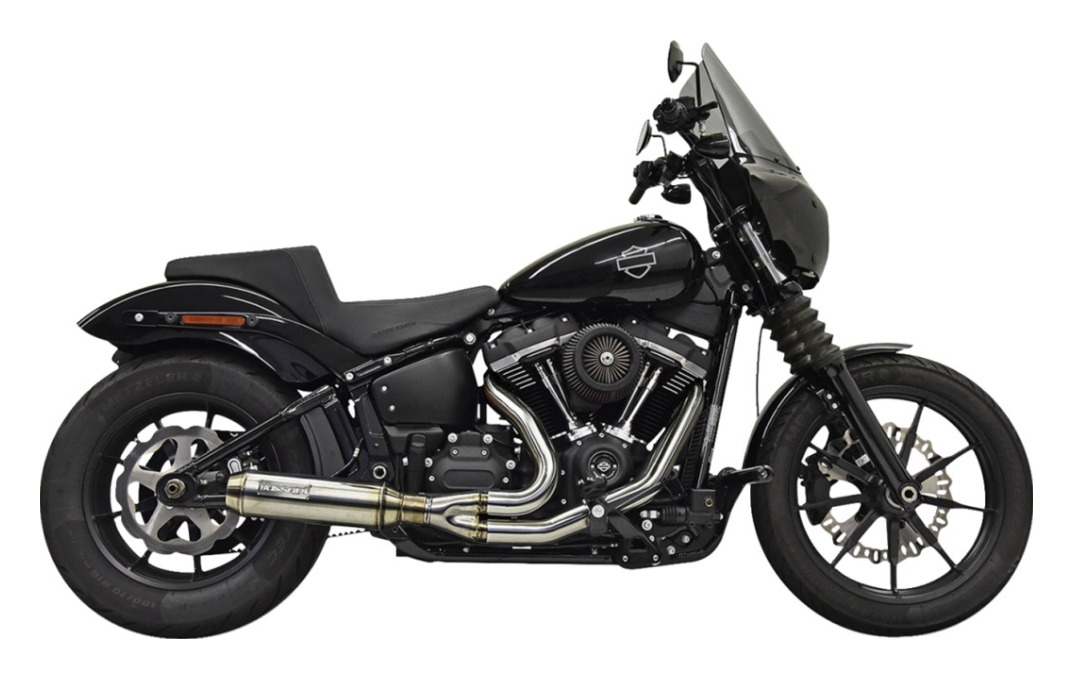 Bassani 49 State Road Rage III 2-Into-1 Exhaust System With Superbike ...