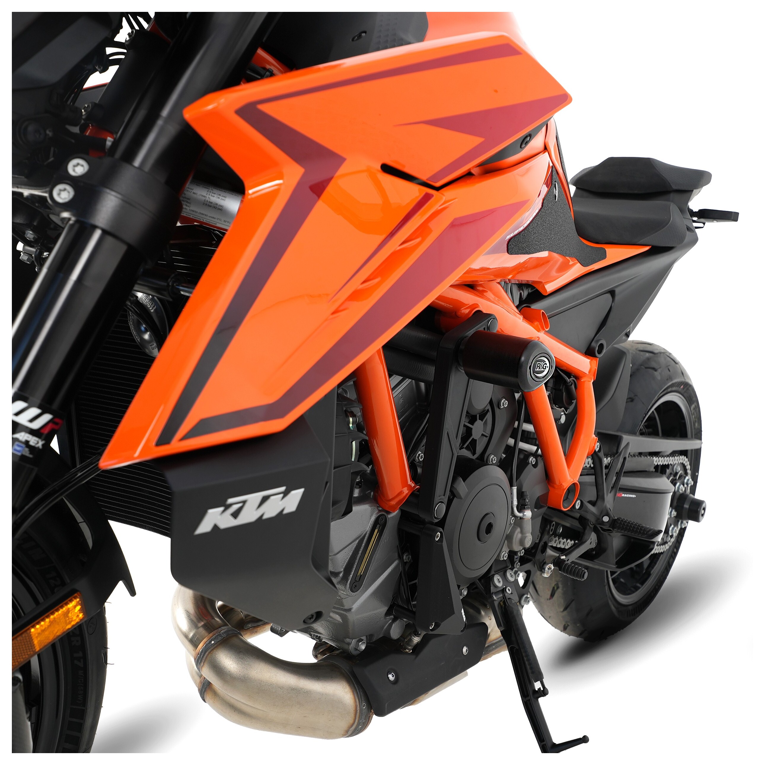 R&G Racing Aero Frame Sliders KTM 1390 Super Duke R Evo 2024-2025 ...