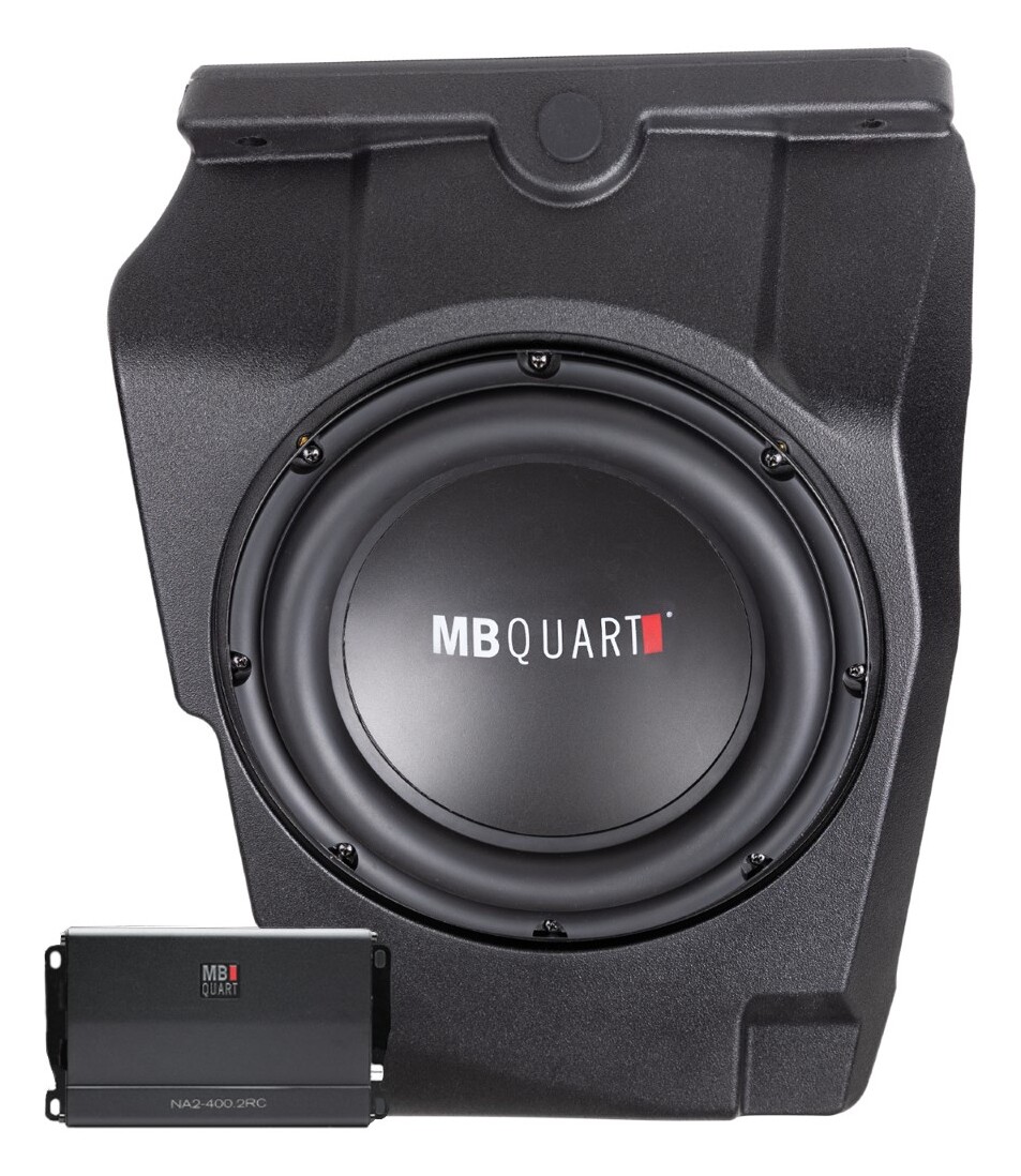 MB Quart Subwoofer With Amp Polaris RZR / Pro / XP 2020-2024 - Cycle Gear