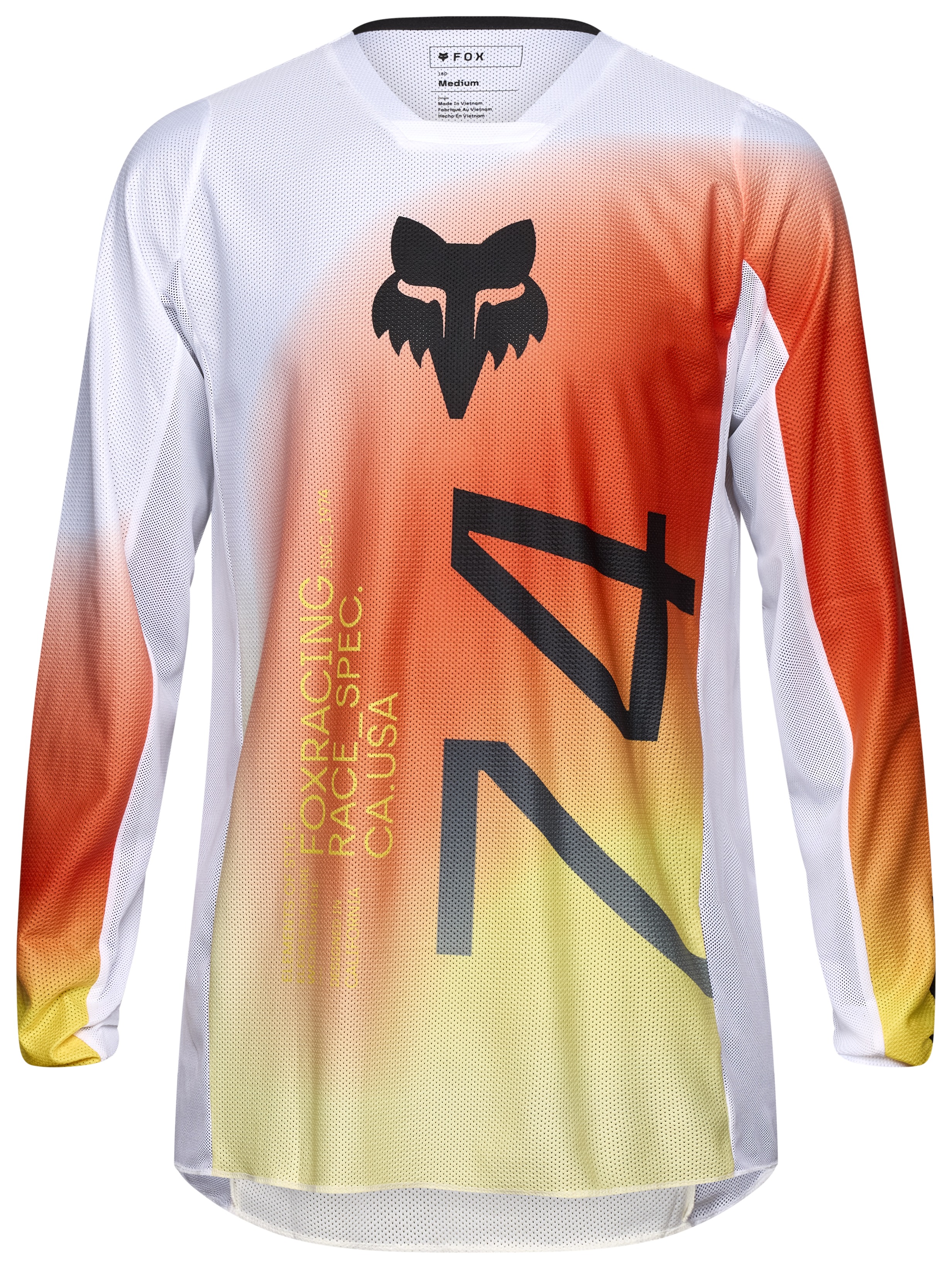 fox orange jersey