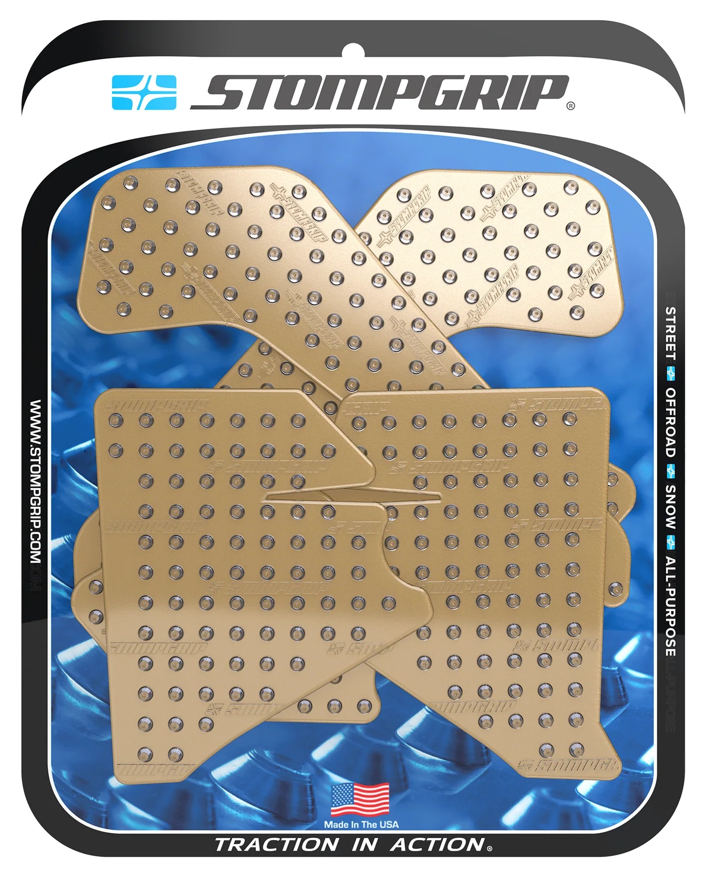 Stompgrip 3D Griptape Kit Yamaha WR250F / WR450F 2007-2013 - Cycle Gear
