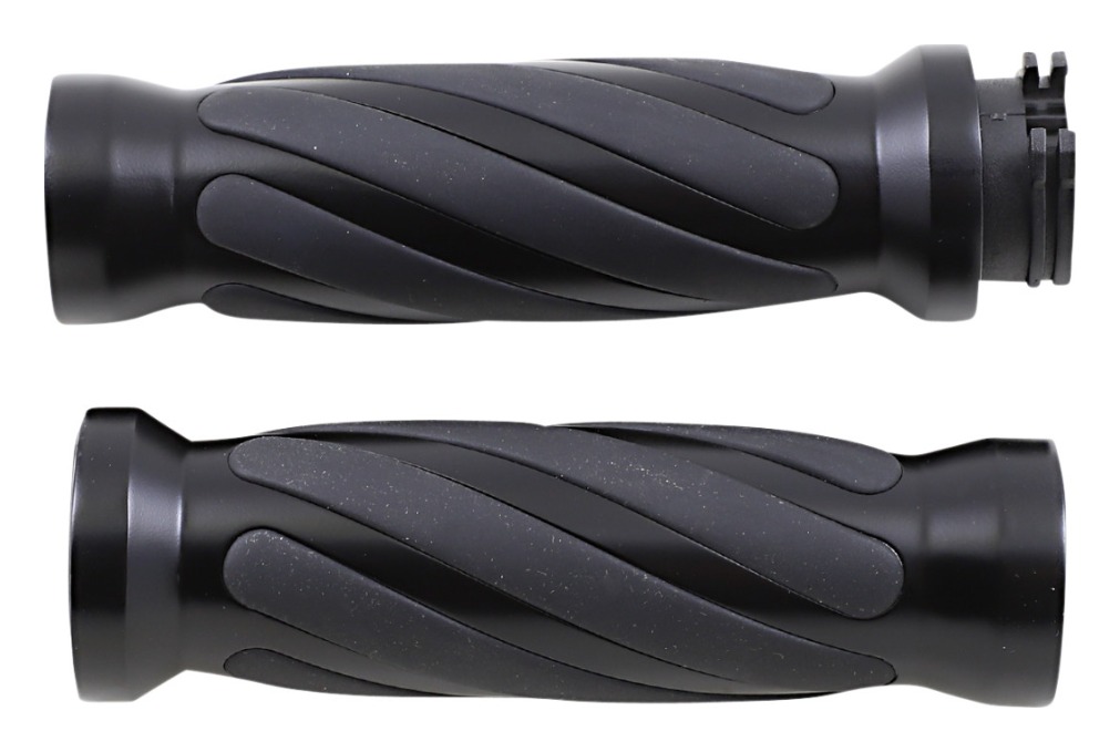 Drag Specialties Twisted Grips For Harley With Dual Cable Throttle ...