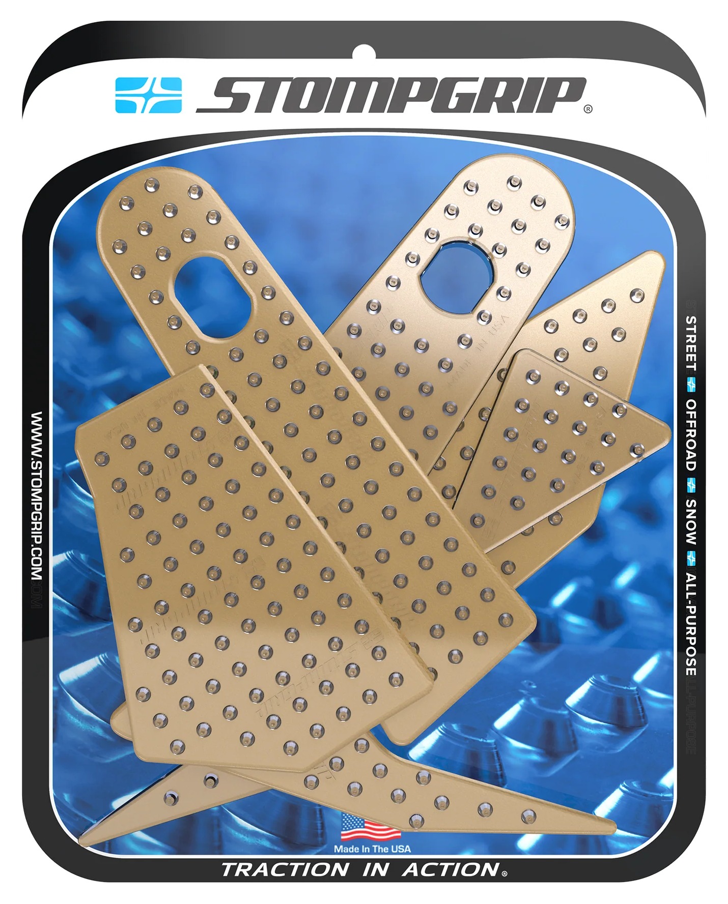 Stompgrip 3D Griptape Kit Kawasaki 250cc-450cc 2019-2023 - Cycle Gear