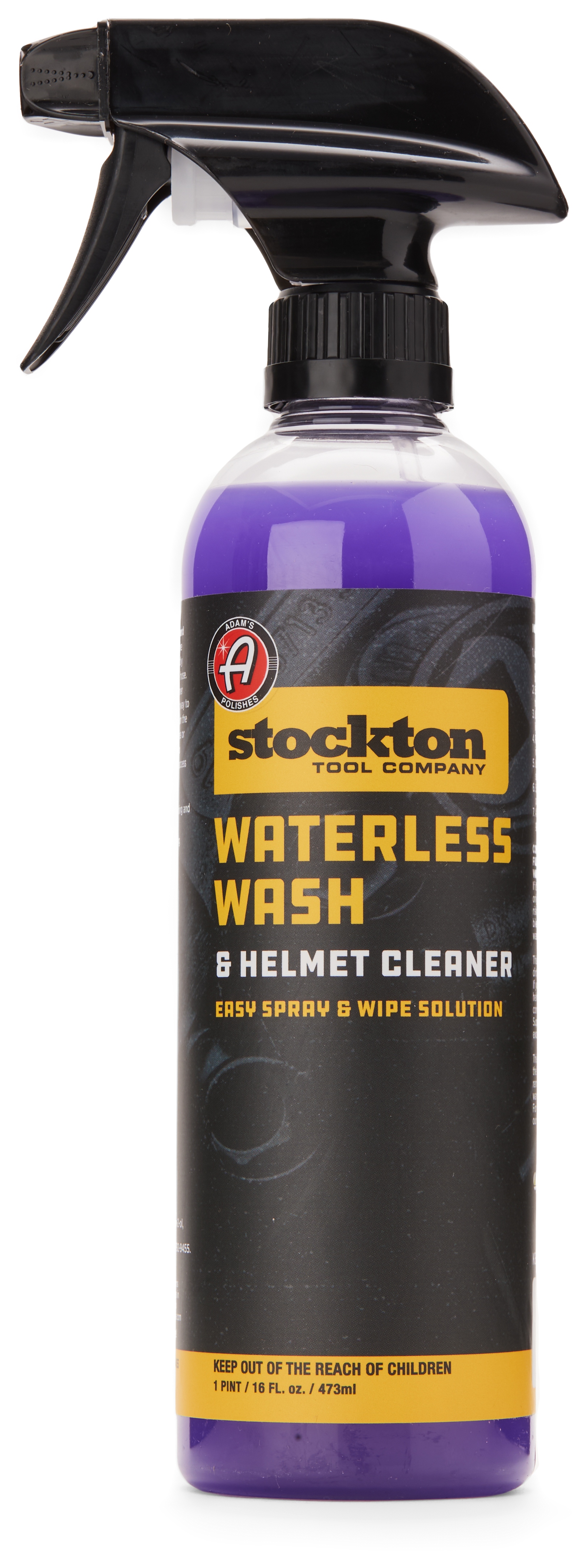 Stockton X Adam's Waterless Wash and Helmet Cleaner - Cycle Gear