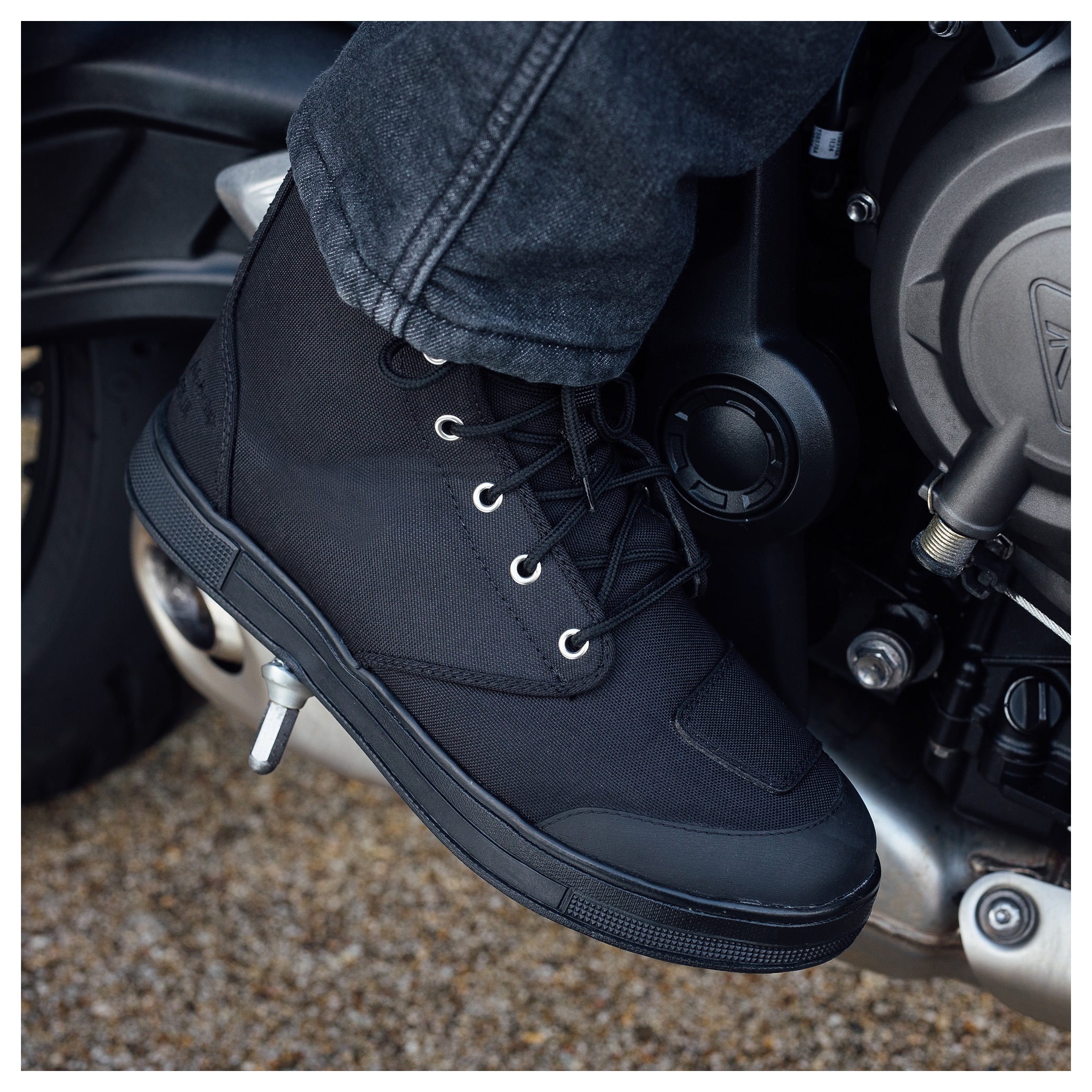 Merlin Knots D3O Canvas Boots - Cycle Gear