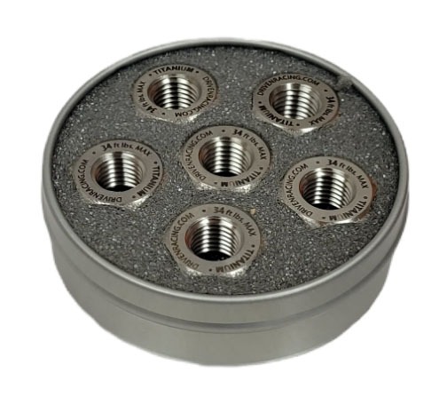 Driven Racing Titanium Sprocket Nuts - Cycle Gear