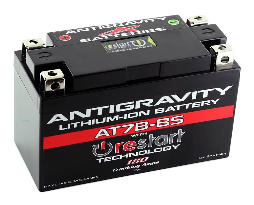 Antigravity AT7B-BS ReStart 180CA Lithium Ion Battery - Cycle Gear