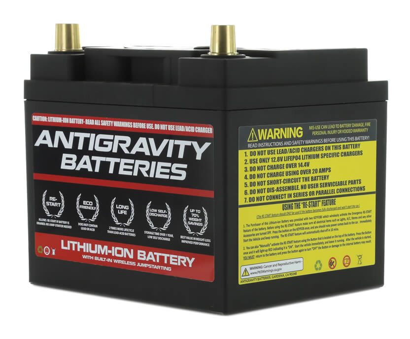 Antigravity ReStart Group 26 Lithium UTV Battery - Cycle Gear