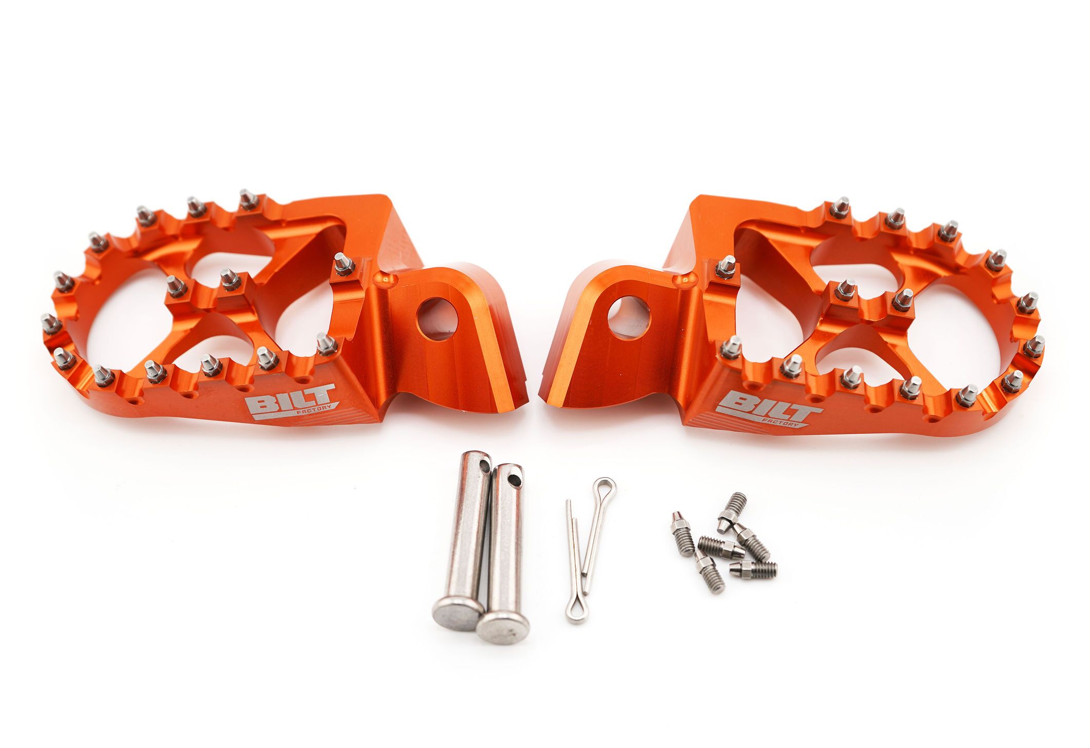 BILT FACTORY MX Foot Pegs KTM 50cc-525cc - Cycle Gear