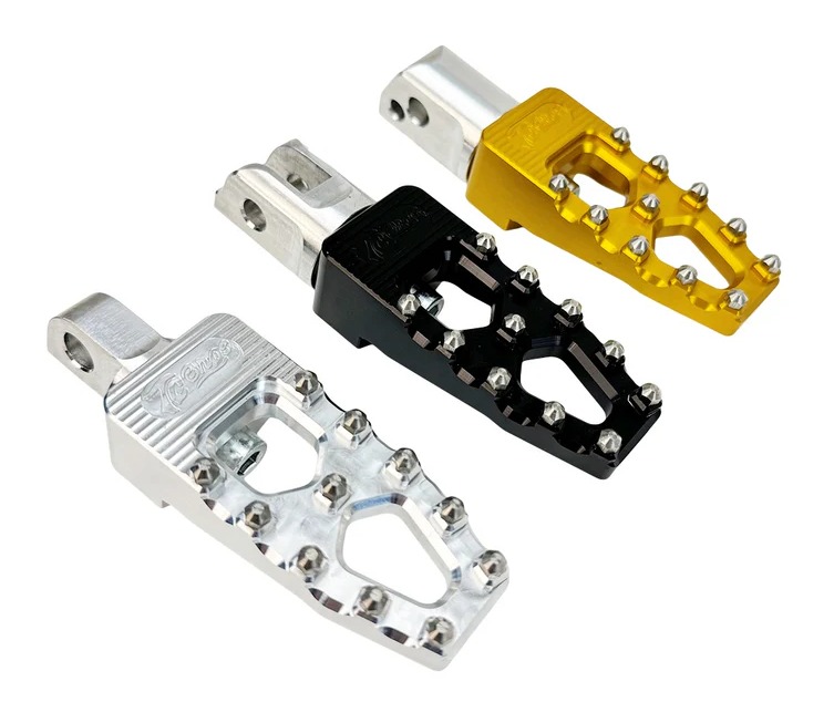 TC Bros Pro Series MX Lite Foot Pegs For Harley - Cycle Gear