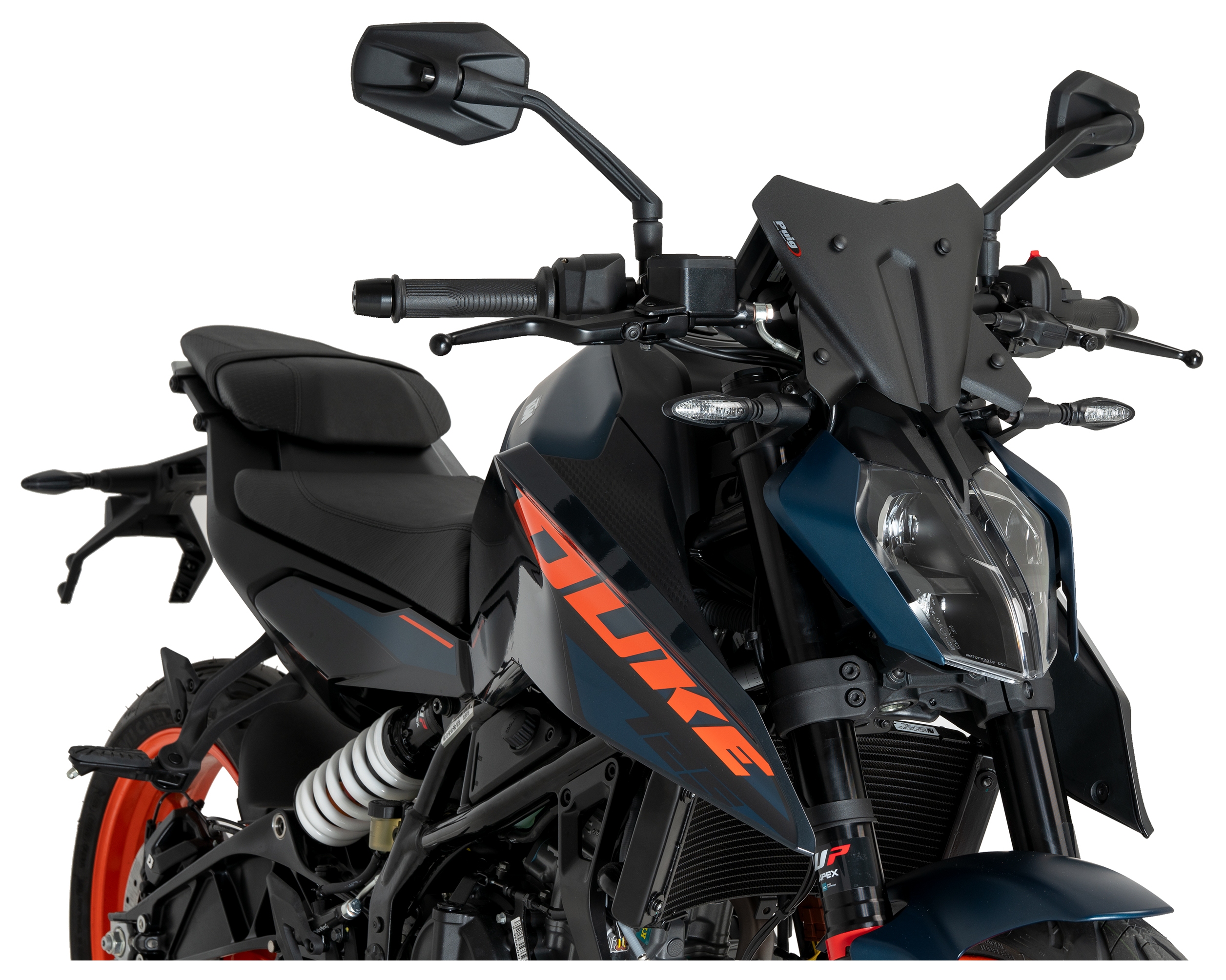 Puig Naked New Generation Windscreen KTM Duke 390 2024-2025 - Cycle Gear