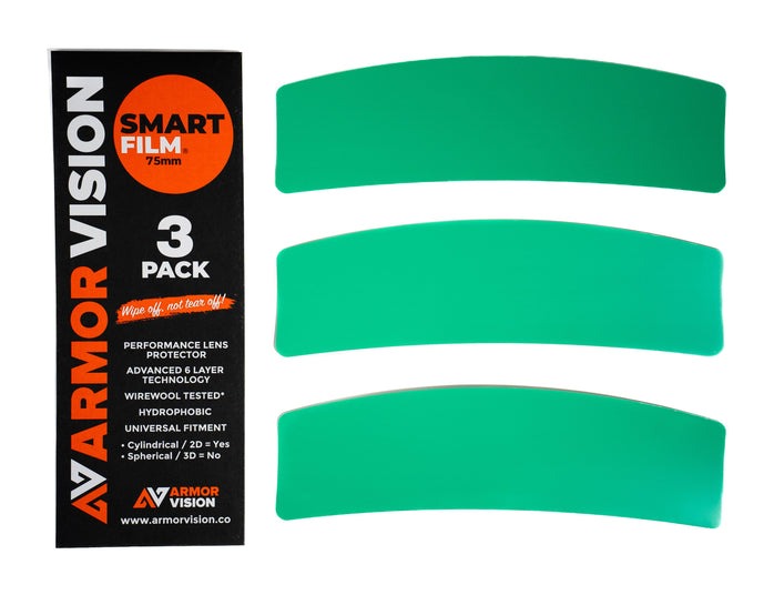Armor Vision SmartFilm Flat Face Shield Protectors - Cycle Gear