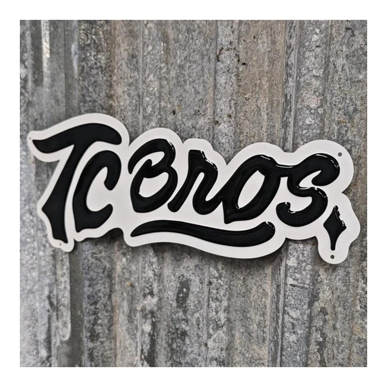 TC Bros Metal Shop Sign - Cycle Gear
