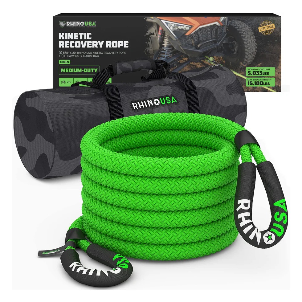 Rhino USA Kinetic Energy Recovery Rope - Cycle Gear