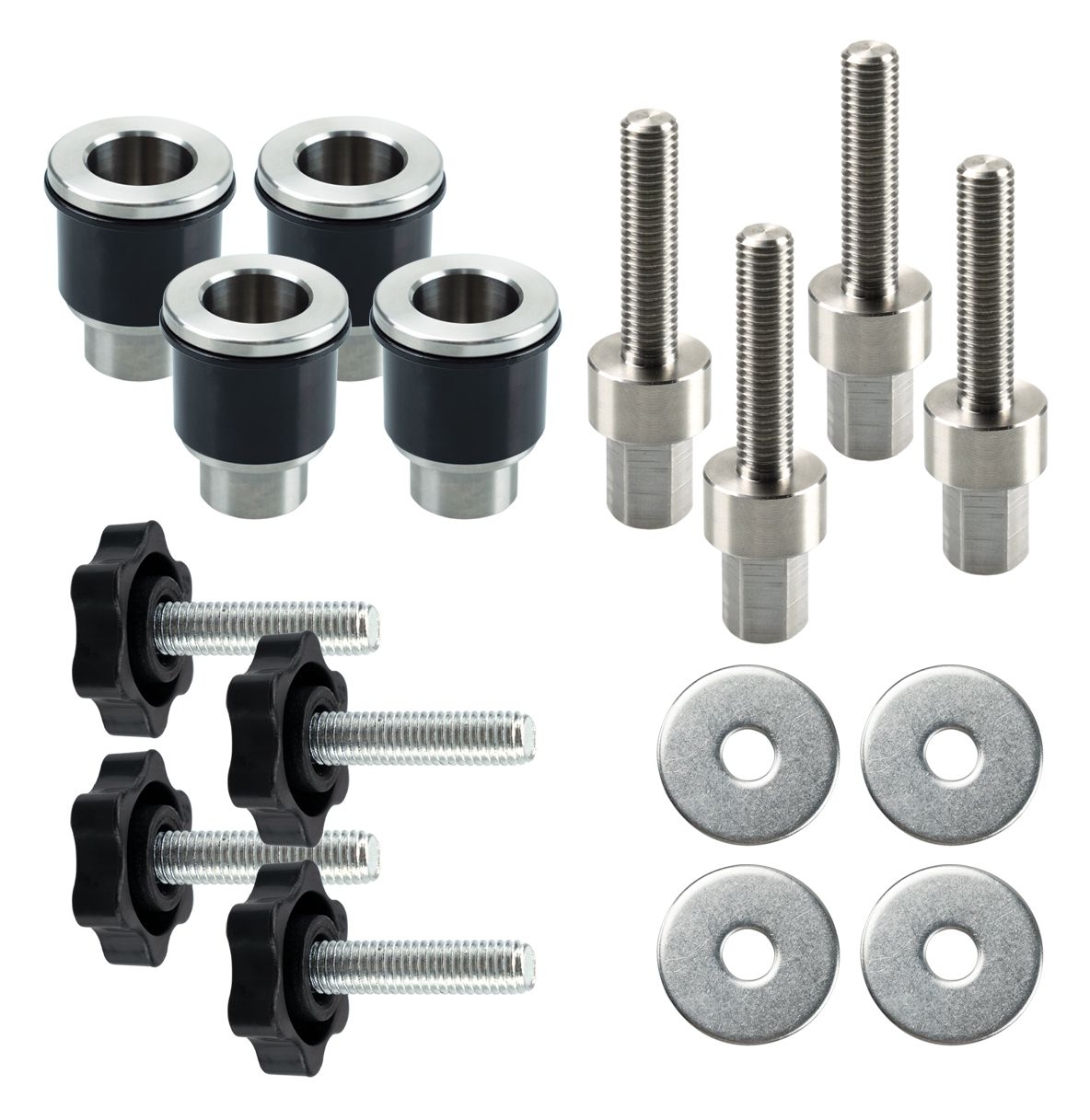 HogWorkz Docking Hardware / Spools Kit For Indian Touring 2014-2025 ...